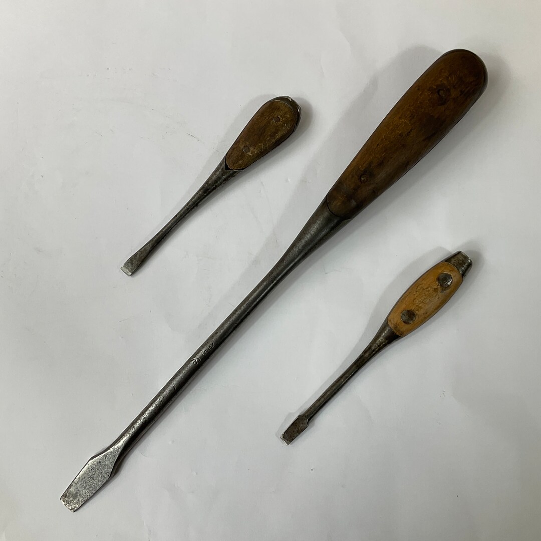 WW2 Lenox No.8 Perfect Handle Screwdriver Plus 2 Others. U.S. B-17 ...