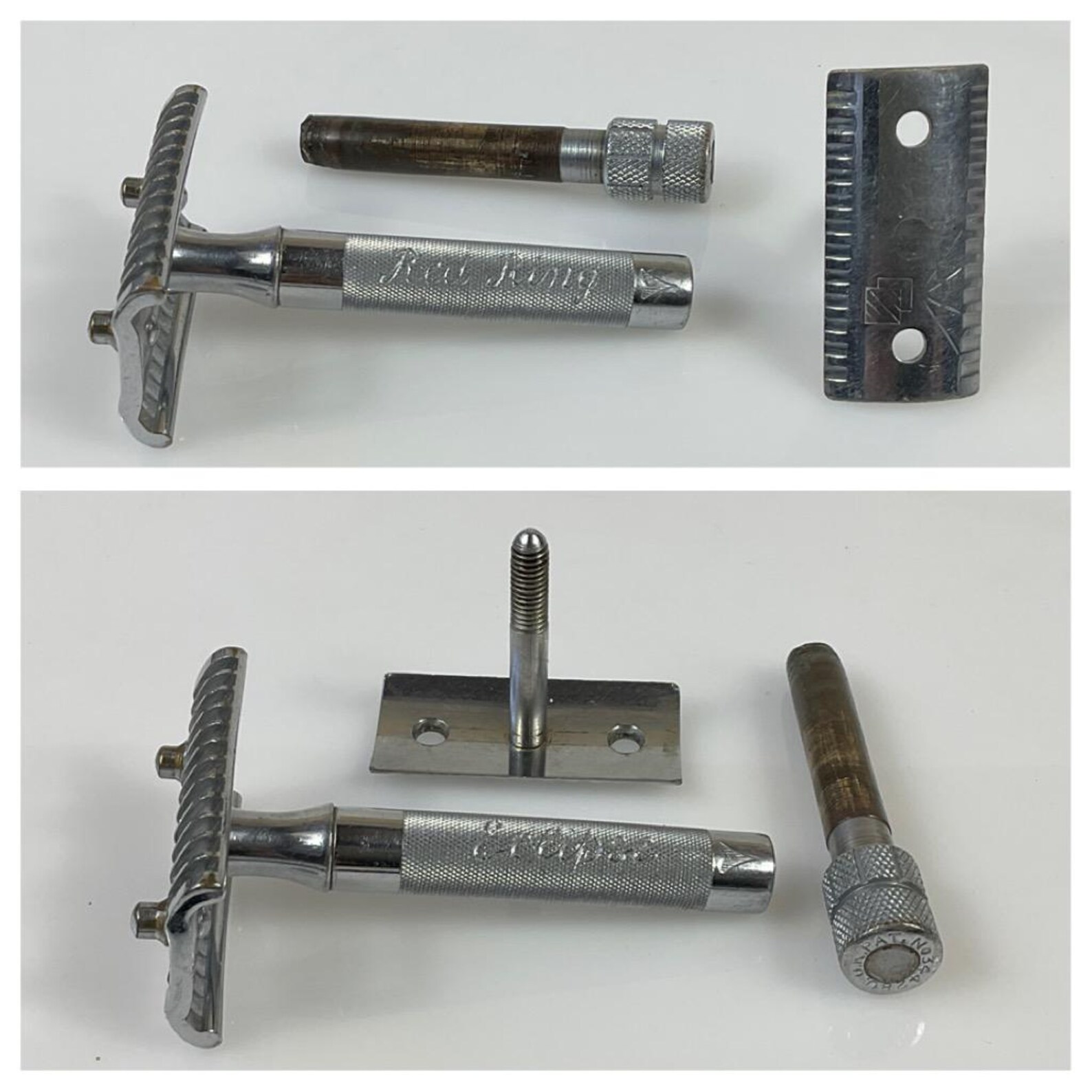 1930s James Neill Eclipse Red Ring Razor. Men's Shaving. James Neill ...
