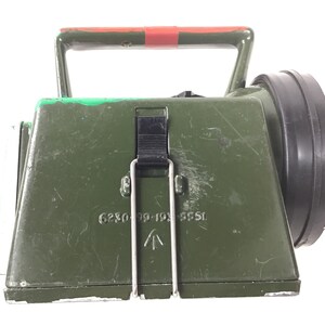 1 X 1960s British Army or MOD Convoy & Transport Bardic Signal Lamp ...