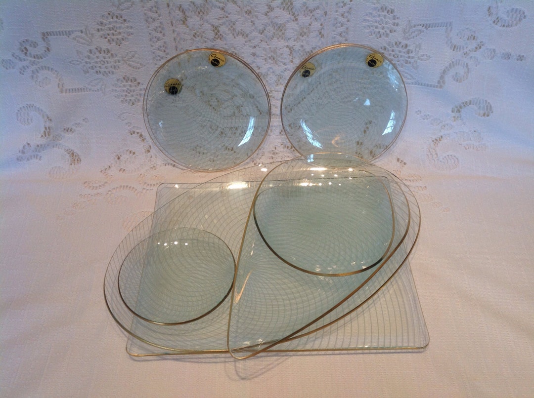 1950s Chance Fiestaware Swirl Pattern Buffet Servers. Retro/mid Century ...