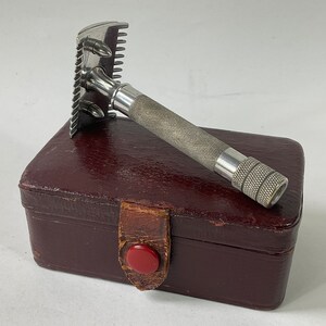Rare 1906 Canadian Gillette Old Type Single Ring Safety Razor Set ...