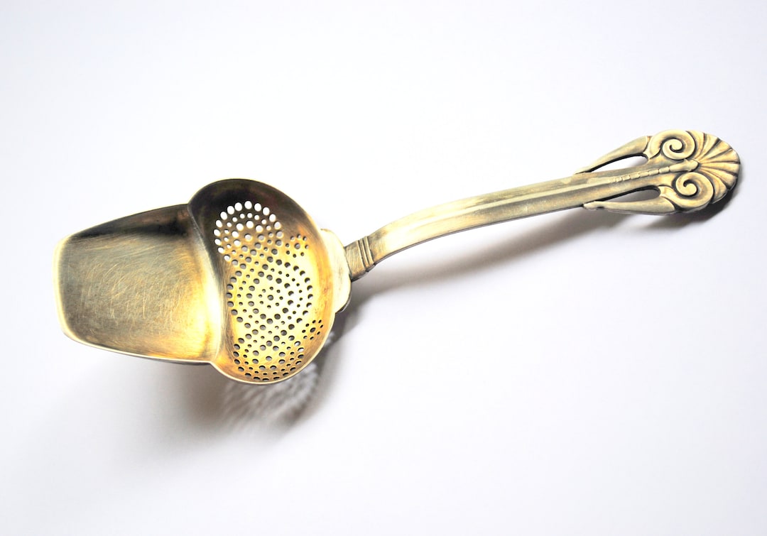Vintage Alpaca Serving Spoon - Etsy 日本