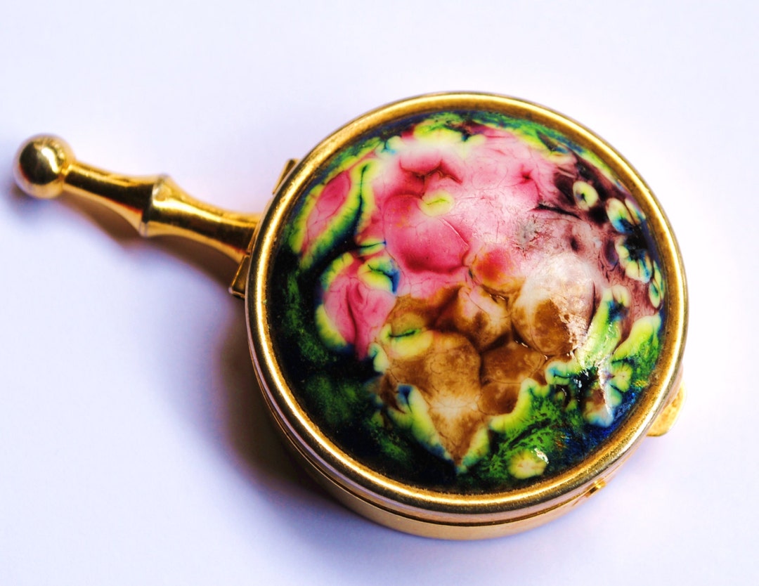 Vintage French Porcelain Ash Pot - Etsy