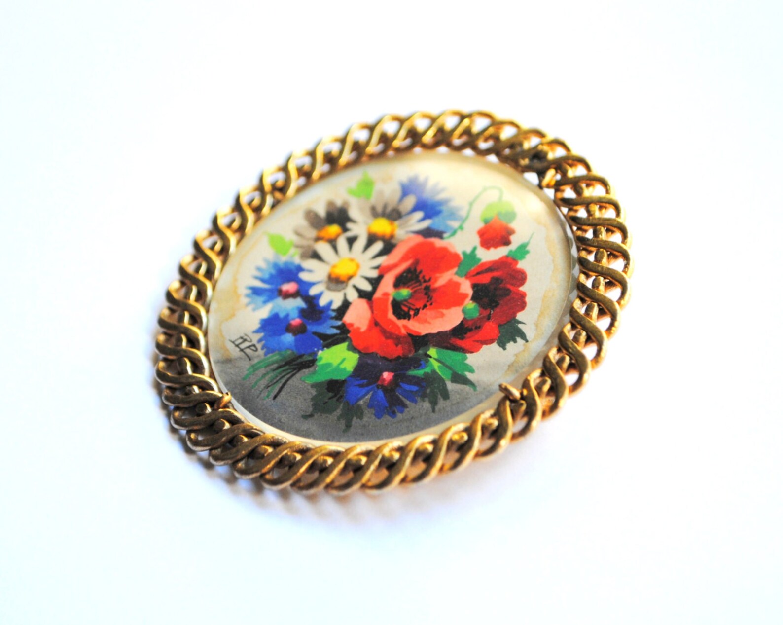 French Vintage Pin - Etsy