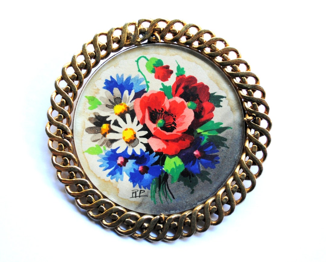 French Vintage Pin - Etsy