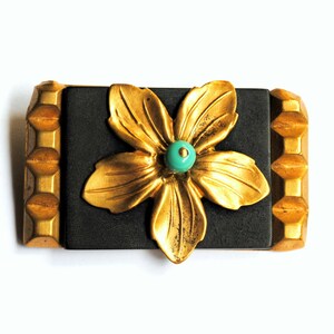 CELLULOID Antique French Brooch. - Etsy