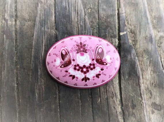 Michaela Frey. Vintage Art Nouveau Style Brooch - Etsy