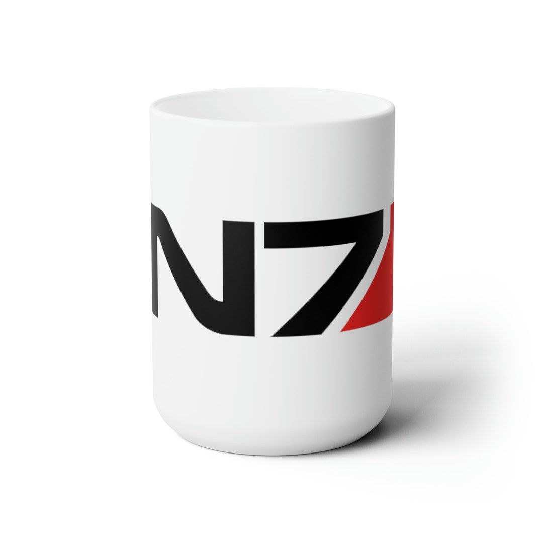 Mass Effect N7 Ceramic Mug 15oz - Etsy