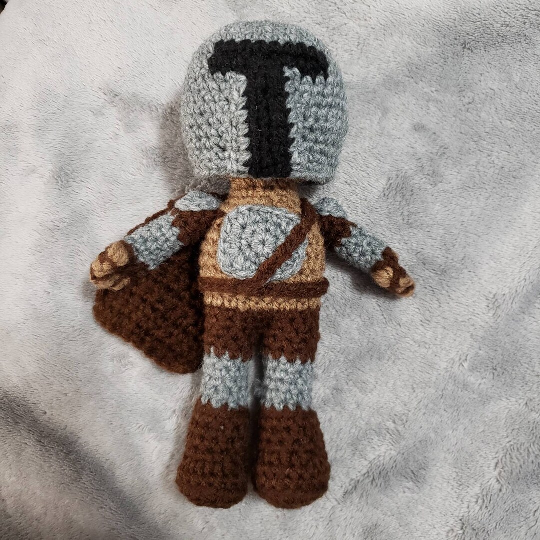 Bounty Hunter Mando Chibi Amigurumi - Etsy