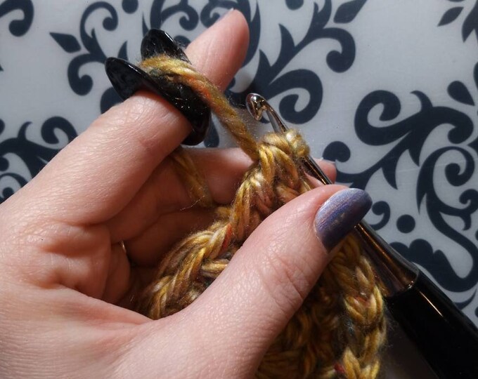 Bulky Fyberring, Yarn Guide Ring, Tension Ring, Crochet Ring, Knitting ...