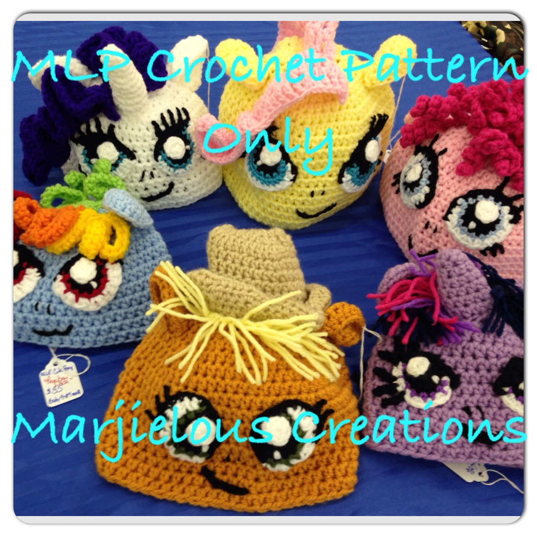 MLP Cute Pony Crochet Pattern - Etsy