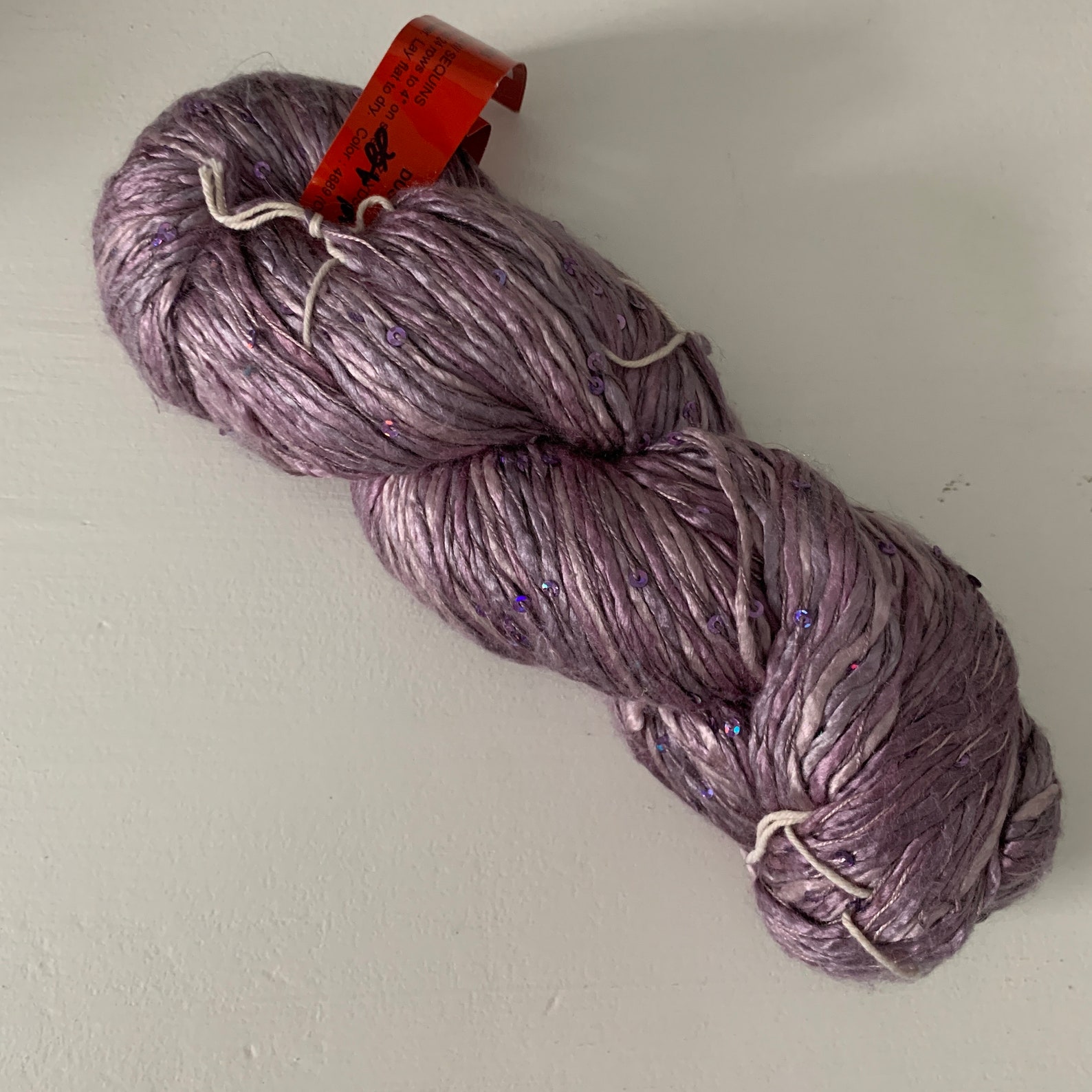 Tilli Tomas Disco Lights Silk Spun Yarn With Sequins - Etsy