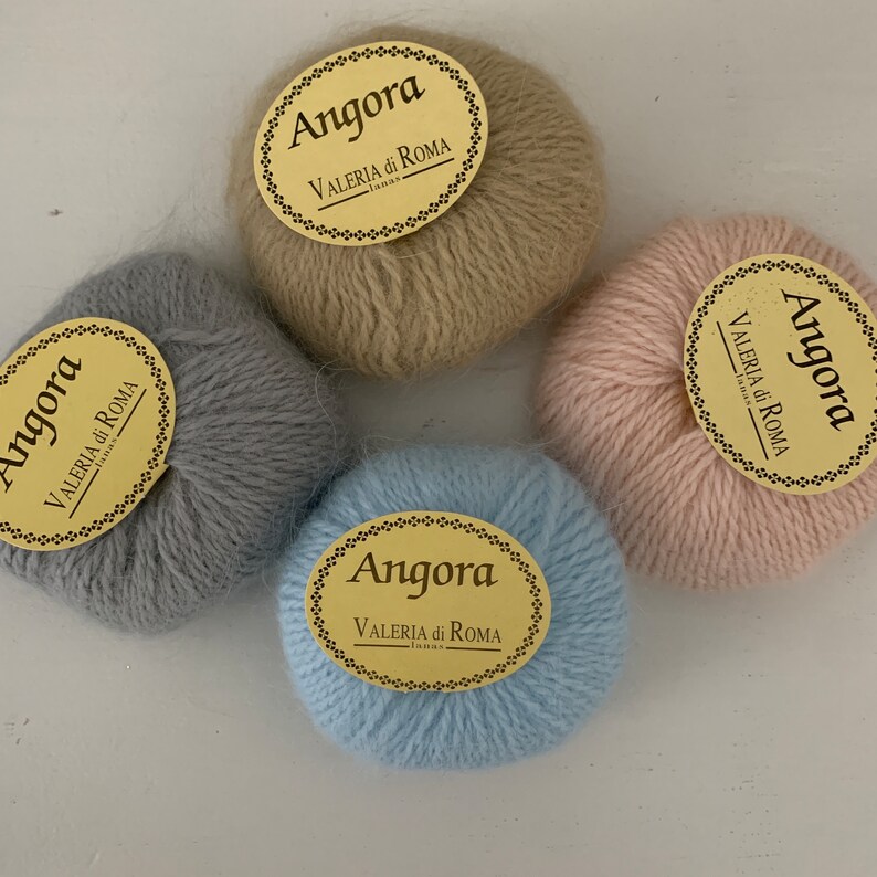 Valeria Di Roma Angora Yarn - Etsy