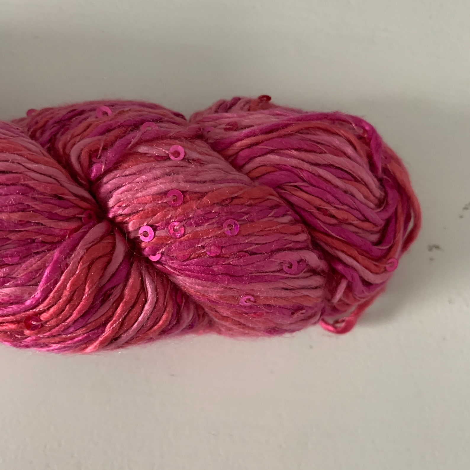 Tilli Tomas Disco Lights Silk Spun Yarn With Sequins - Etsy