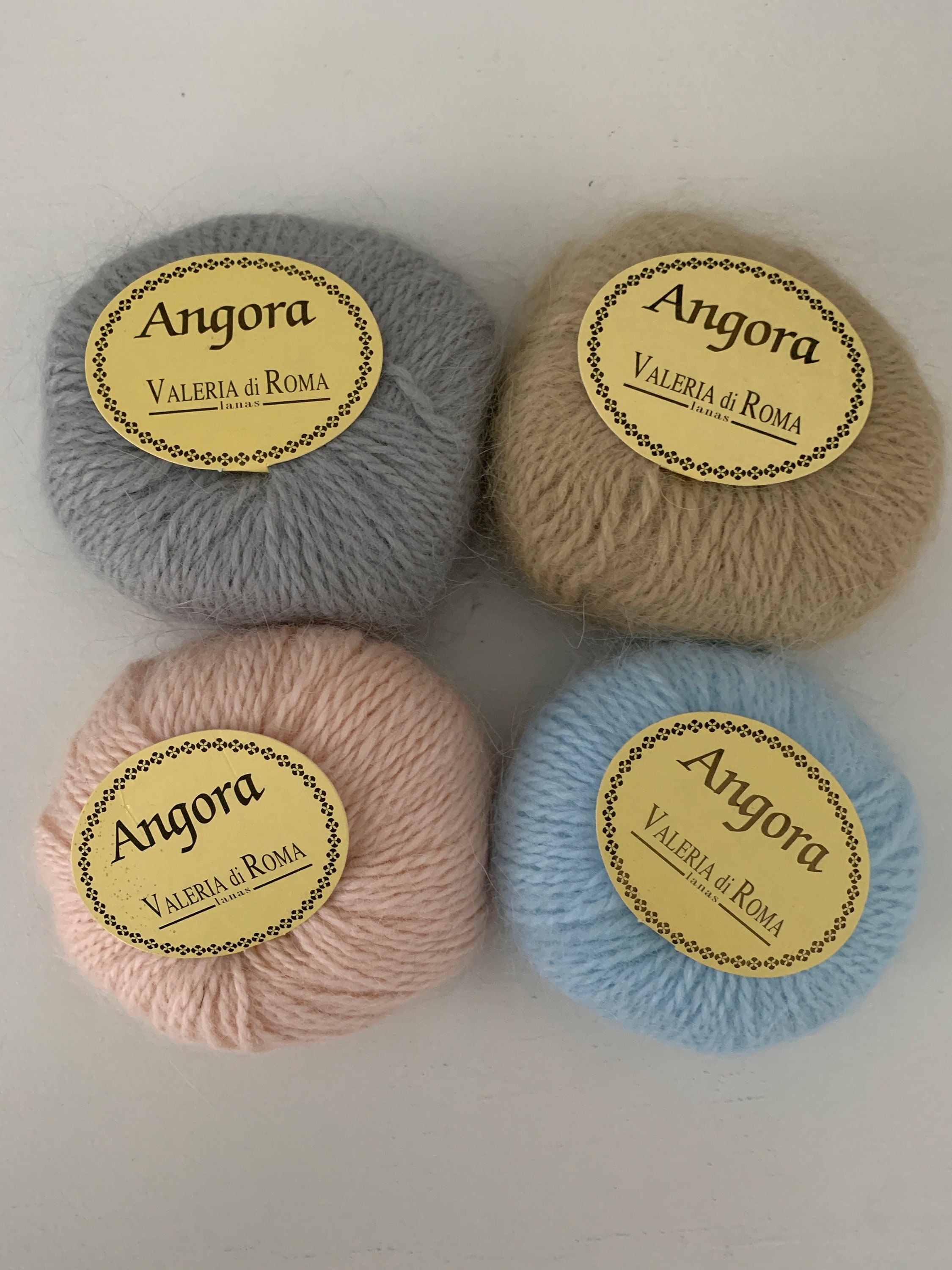Valeria Di Roma Angora Yarn - Etsy
