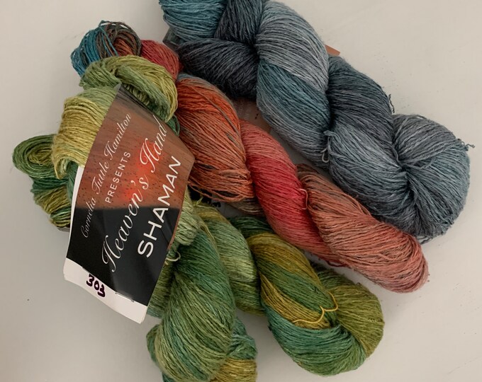 Cornelia Tuttle Hamilton Heaven's Hand Shaman 100% Raw Mulberry Silk ...