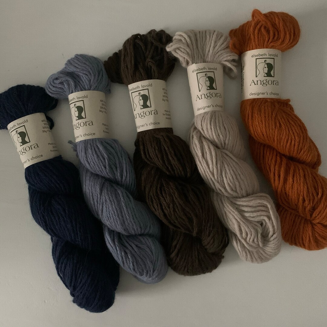 Elsebeth Lavold Design Angora Yarn - Etsy