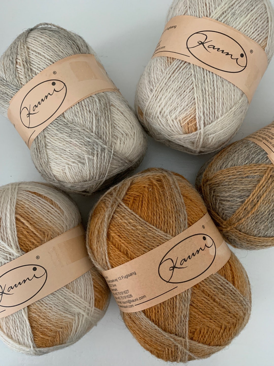 Kauni Effektgarn Danish Gradient Wool Yarn - Etsy