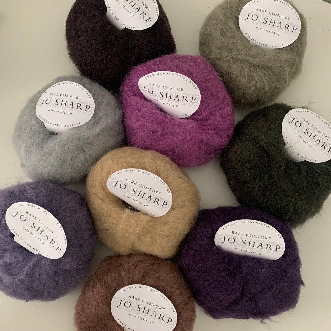 Jo Sharp Rare Comfort Kid Mohair Yarn - Etsy