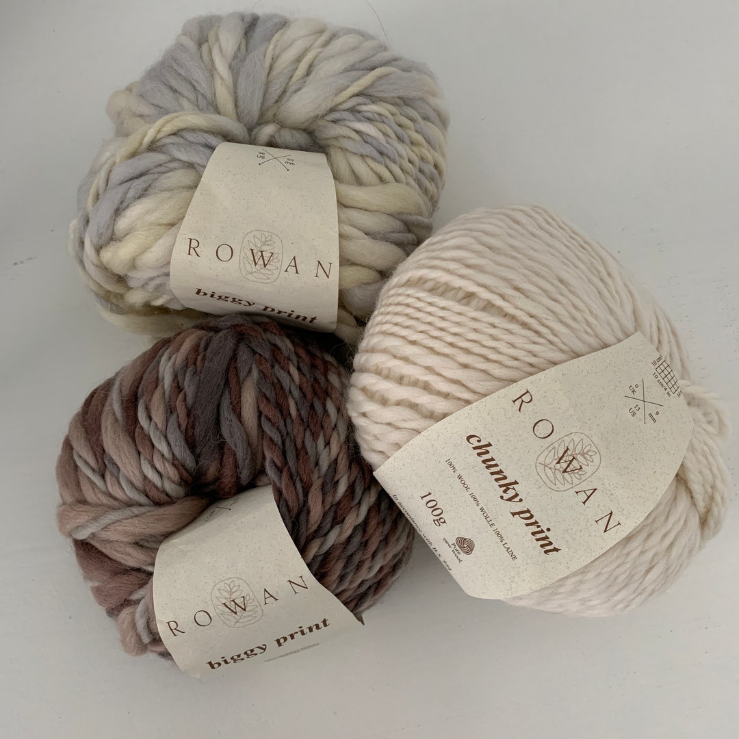 Rowan Biggy Print and Chunky Print Yarn - Etsy