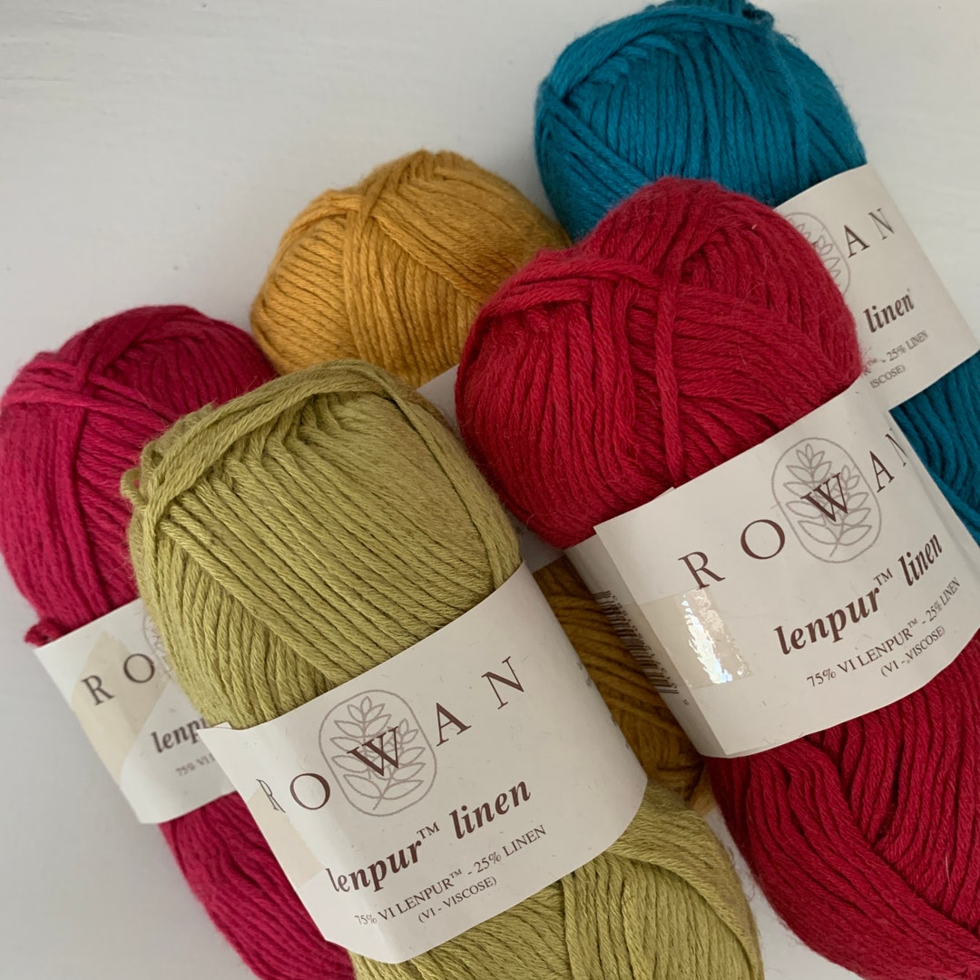 Rowan Lenpur Linen Yarn - Etsy