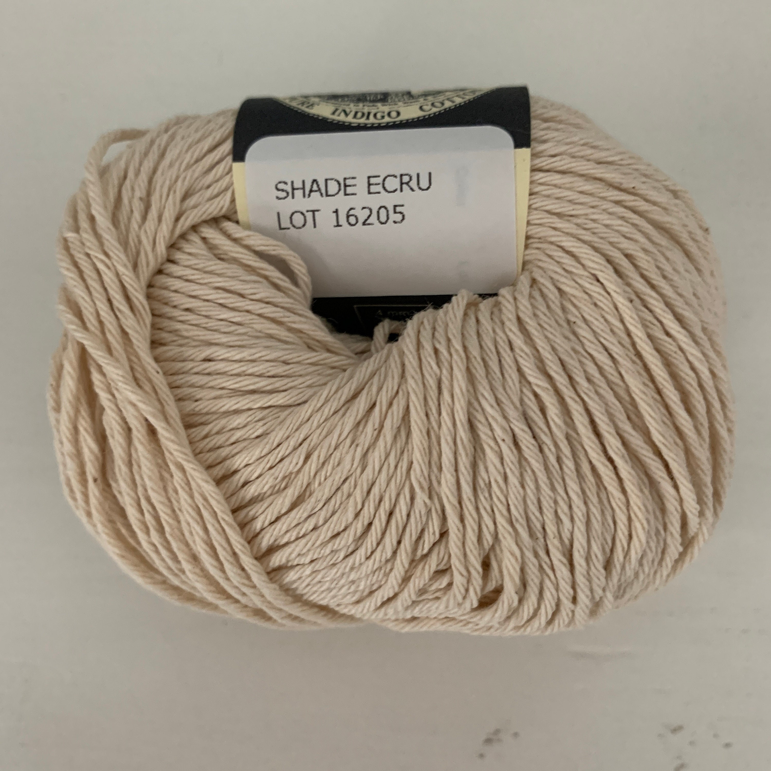 RARE Elann Den-m-knit Pure Indigo Cotton Yarn - Etsy