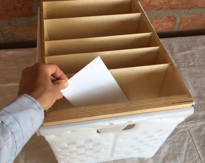 Letter Carrier Organizer Tray for Tub With Outgoing Mail Slot - Etsy