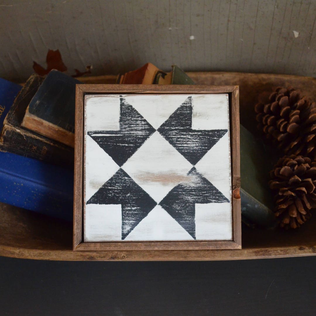 Mini Barn Quilt - Etsy