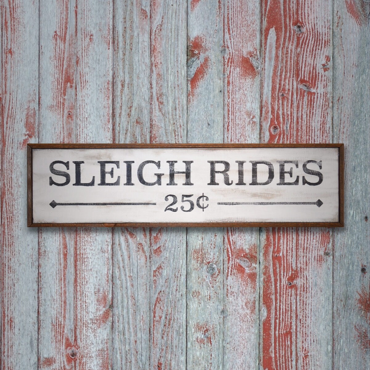 Sleigh Rides Wood Sign - Etsy