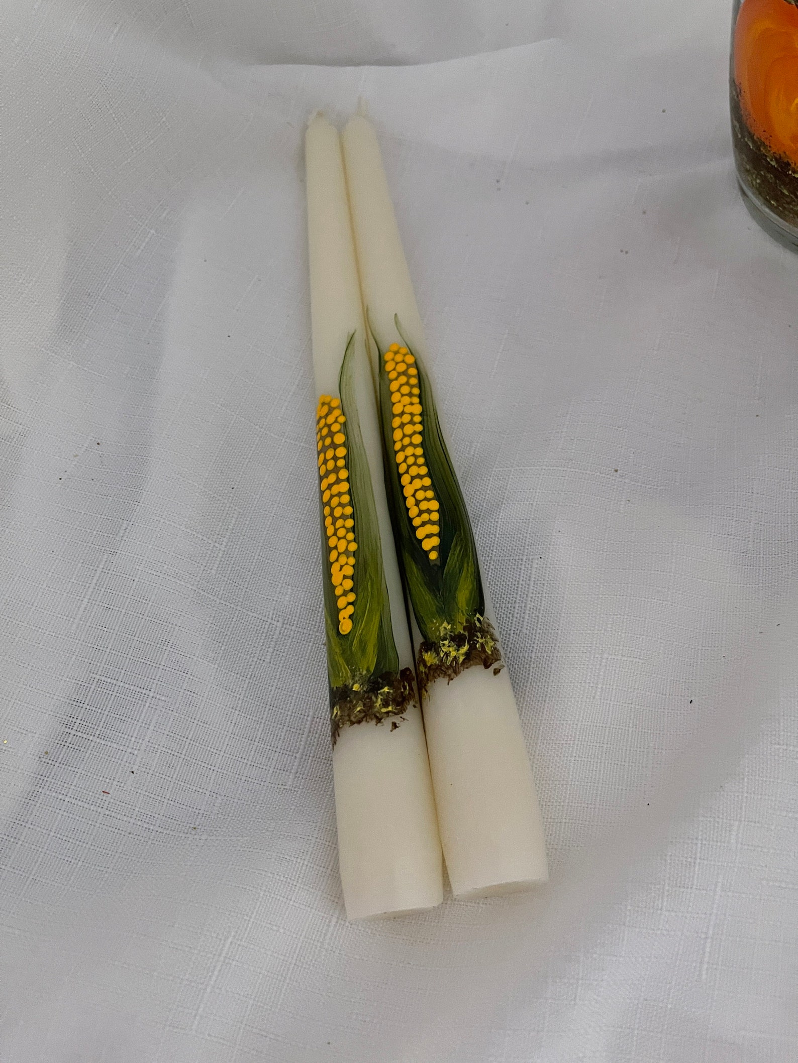 Corn Cob Fall/autumn/thanksgiving/home Decor/hand Painted - Etsy