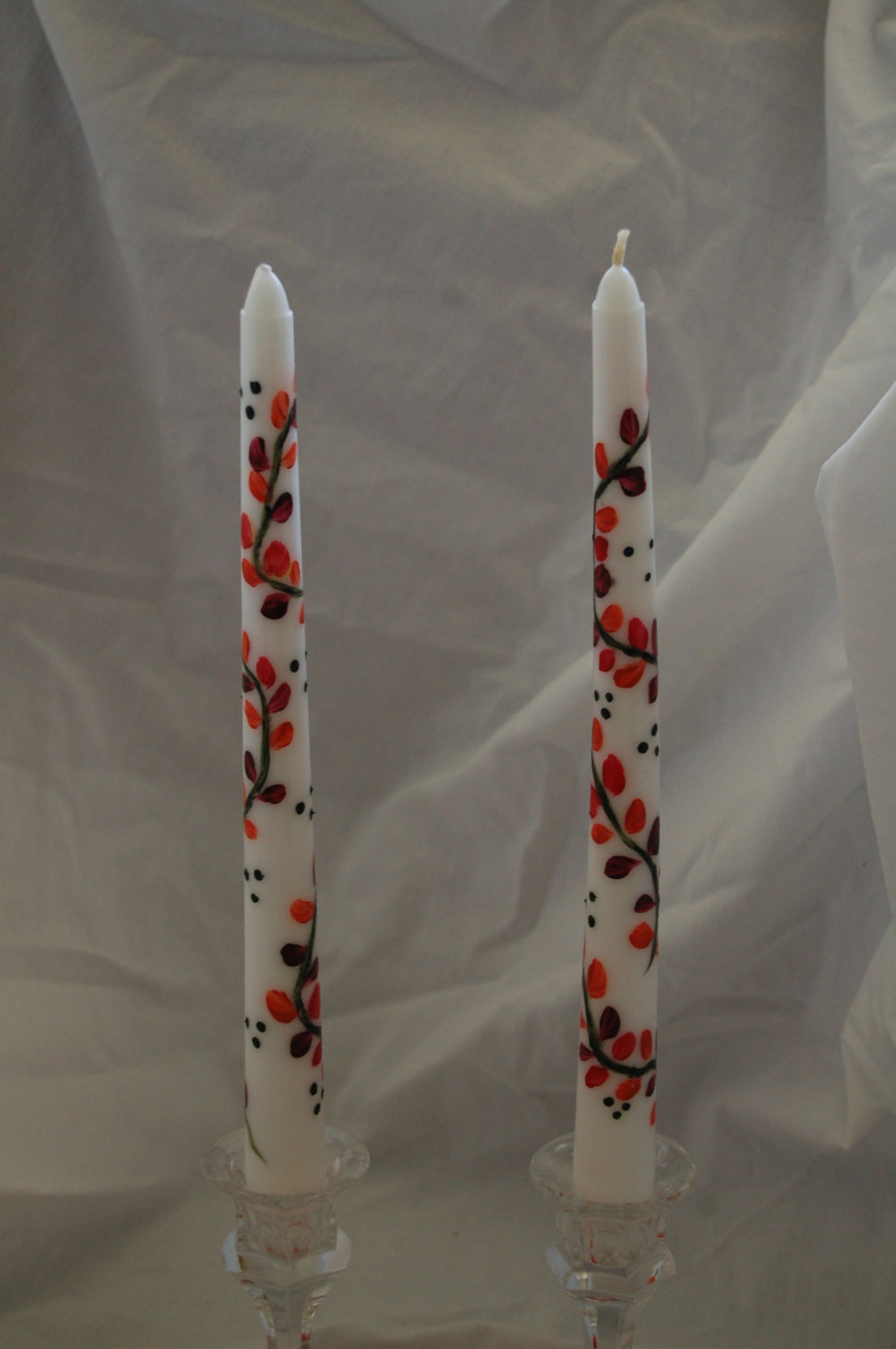 Fall Colors Hand Painted for Anytime of the Year Pair of - Etsy