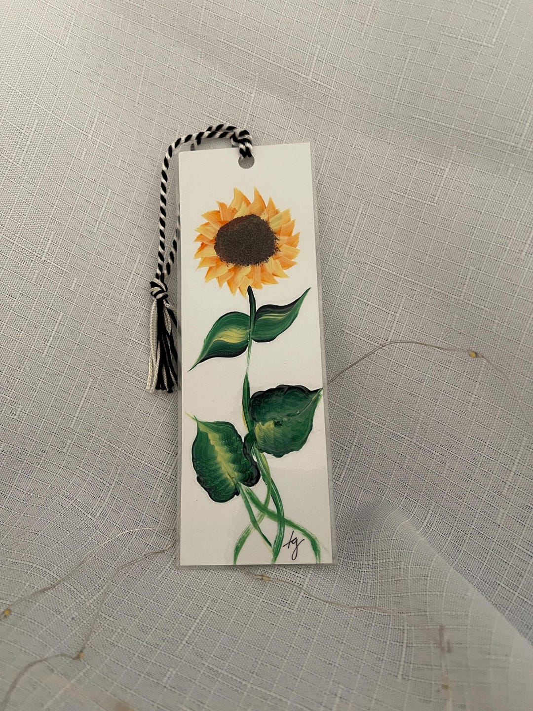 Sunflower Bookmark(s)-sunflowers/bookmarks/hand Painted/hand Made ...