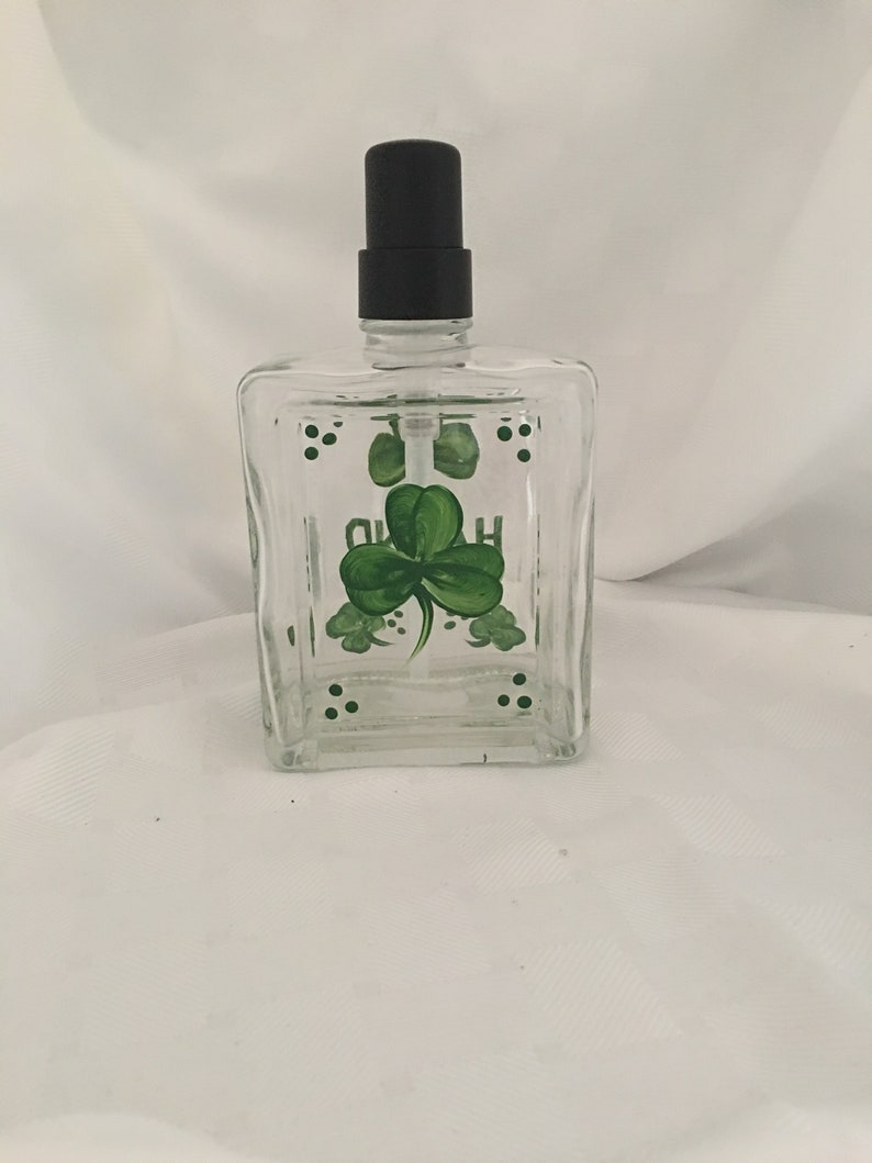 Shamrock Design/ Square/ Block Glass Style Liquid Hand Soap - Etsy
