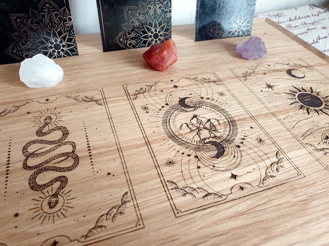 Tarot and Oracle Drawing Board. Oak MADE TO ORDER - Etsy
