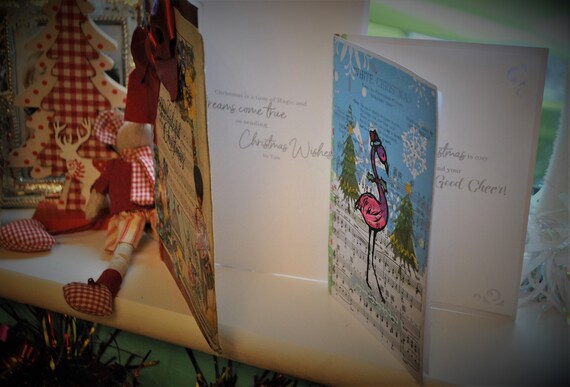 10 Printable A5 Christmas Card Inserts Wording Sentiments | Etsy