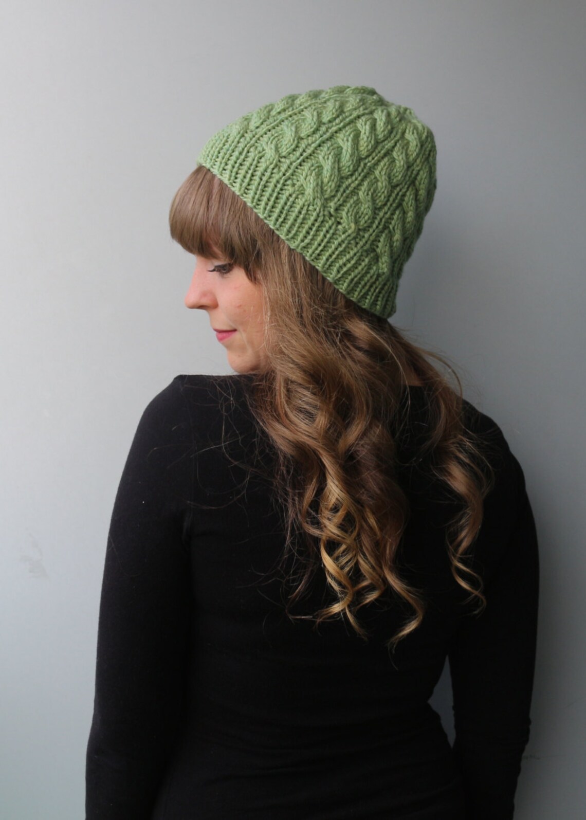 100% Superwash Merino Wool / Toque Hat / Loose Knit Hat / - Etsy