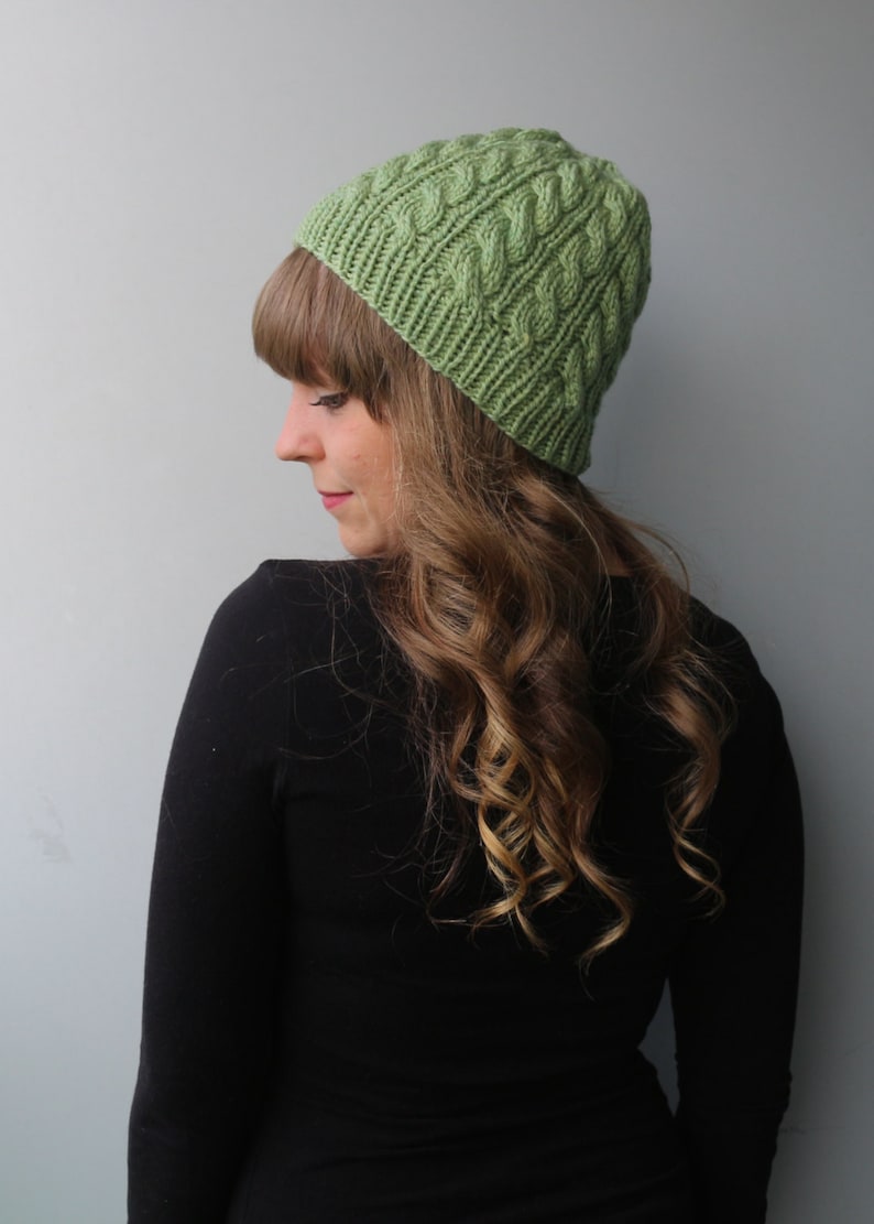 100% Superwash Merino Wool / Toque Hat / Loose Knit Hat / - Etsy