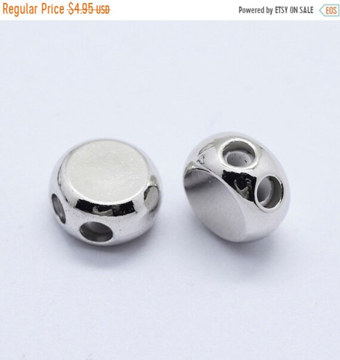 25% OFF August New Smart Clasp / Stopper Beads for up to 1.5mm Round ...