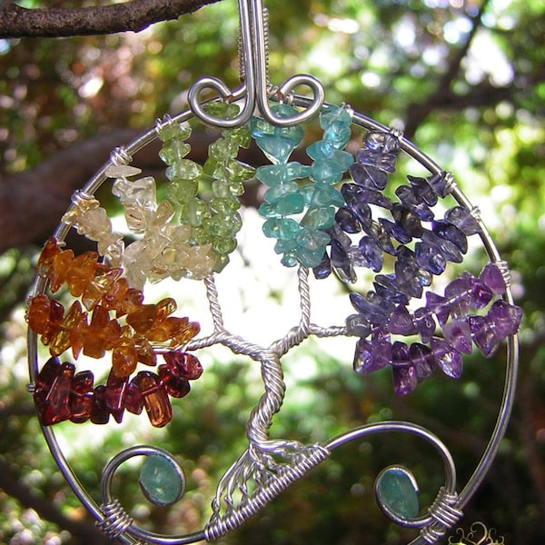 Tree of Life Pendant Wire Wrap - Etsy