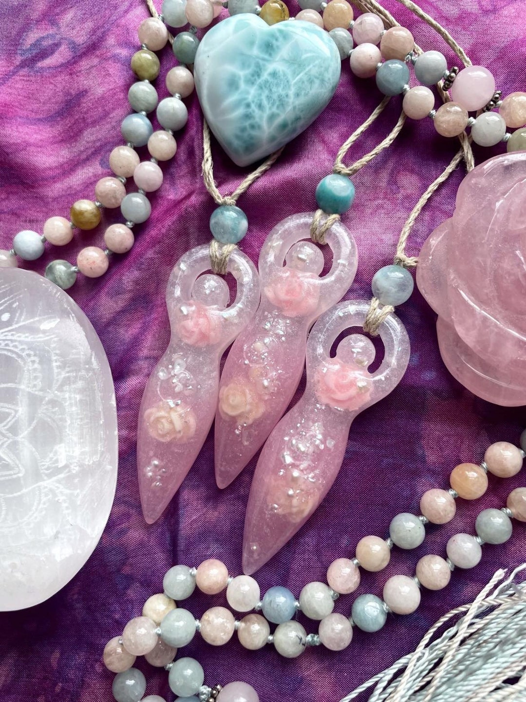 Kuan Yin's Blessing - Goddess Bodhisattva Prayer Affirmation Goddess ...