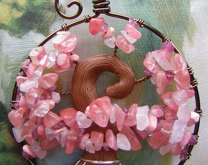 Guardian Sapling Okami Inspired Tree of Life Wire Wrapped Pendant ...