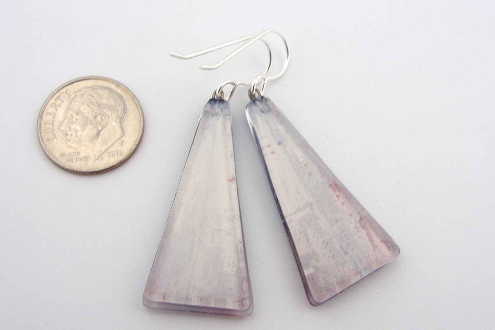 Fused Glass Jewelry: Lilahaus Lg Triangles - Etsy