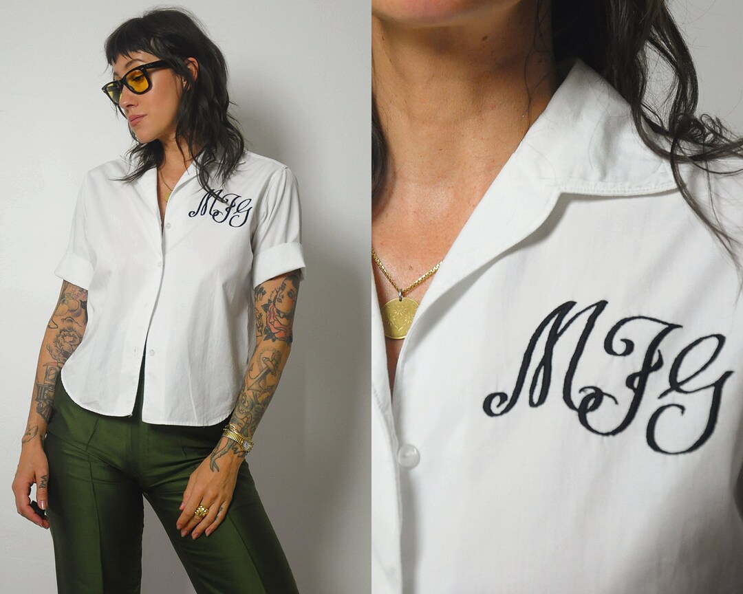 1950's Monogram MFG Shirt - Etsy