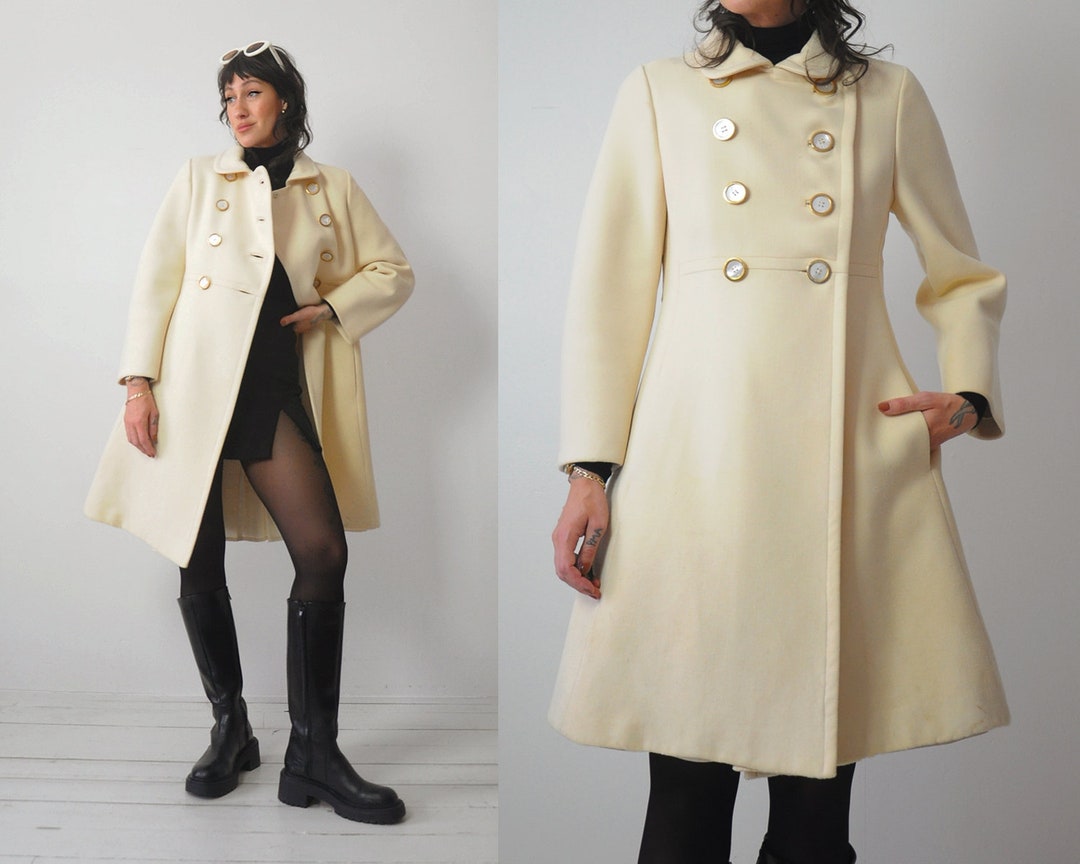 1960's Helena Wool Swing Coat - Etsy