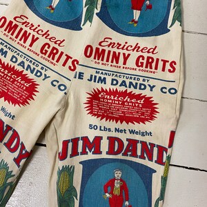 1950's Side Zip Feed Bag Pants - Etsy