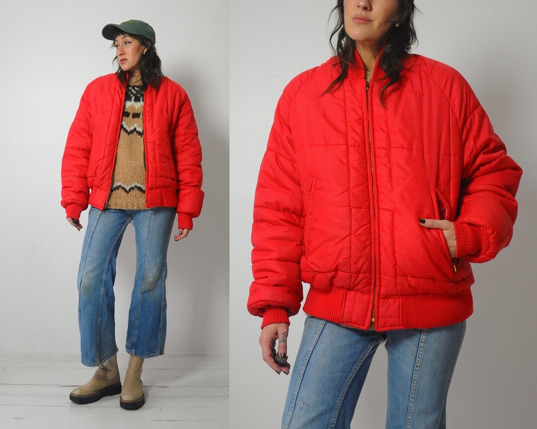 1960's Field & Stream Quilted Puffer Jacket - Etsy