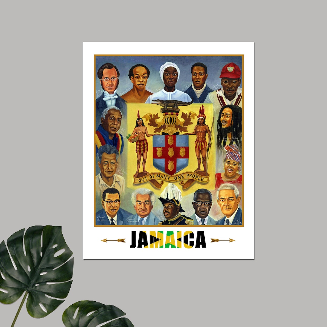 Jamaica: Out of Many, One People / Print on Paper - Etsy