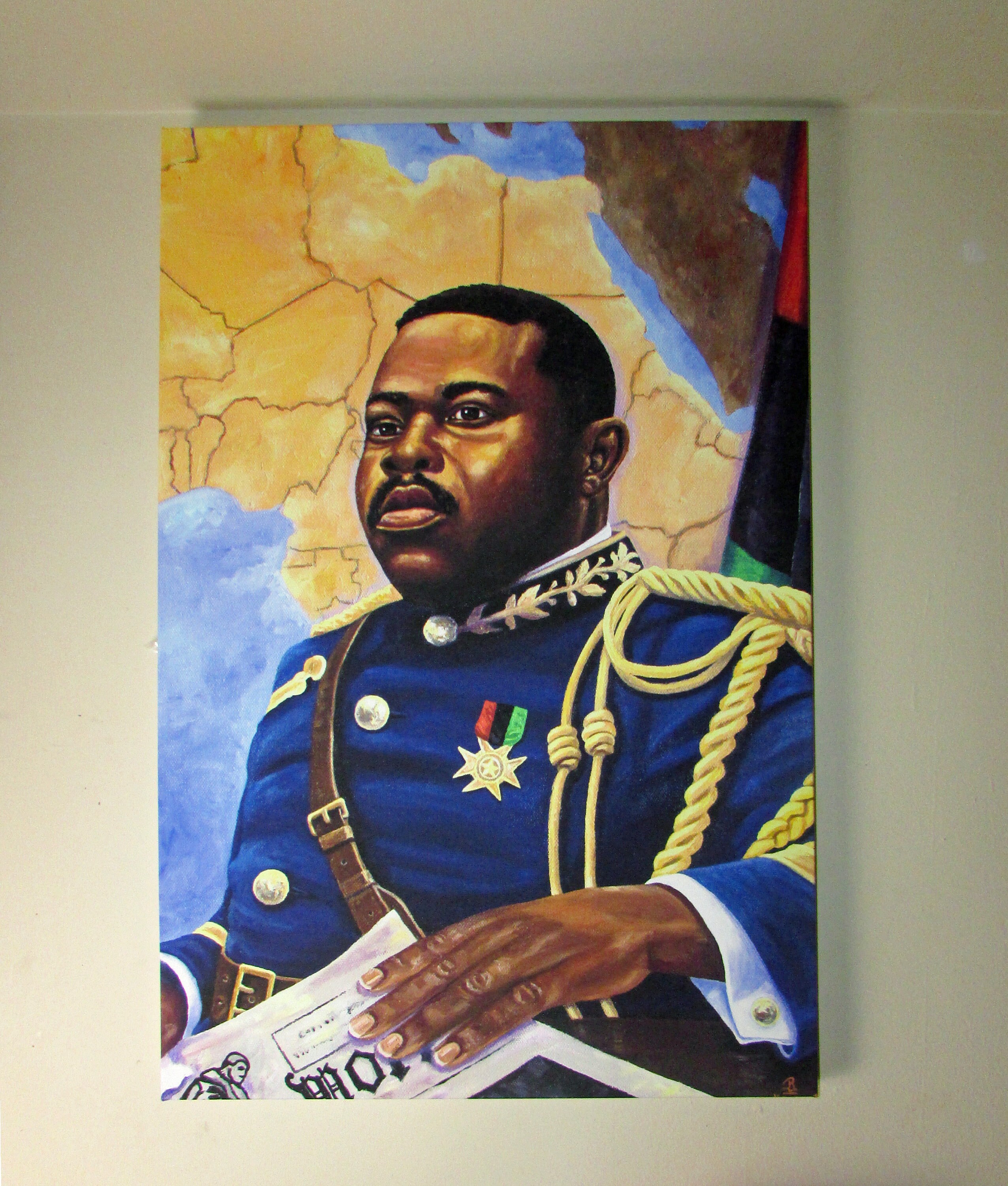 President-general Garvey, Marcus Garvey Canvas Art Print - Etsy