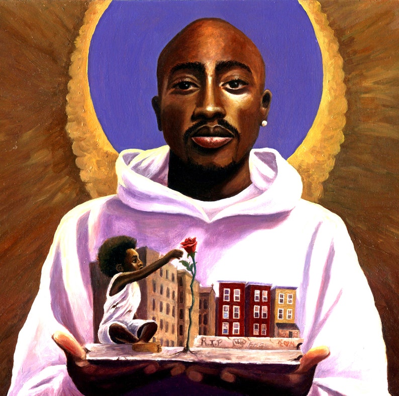 Tupac the Rose That Grew From Concrete fine Art Prints - Etsy