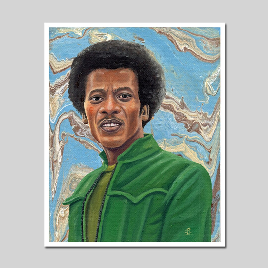 Acrylic Portrait of Jimmy Cliff 1970s - Reggae Icon | Original Art - Etsy